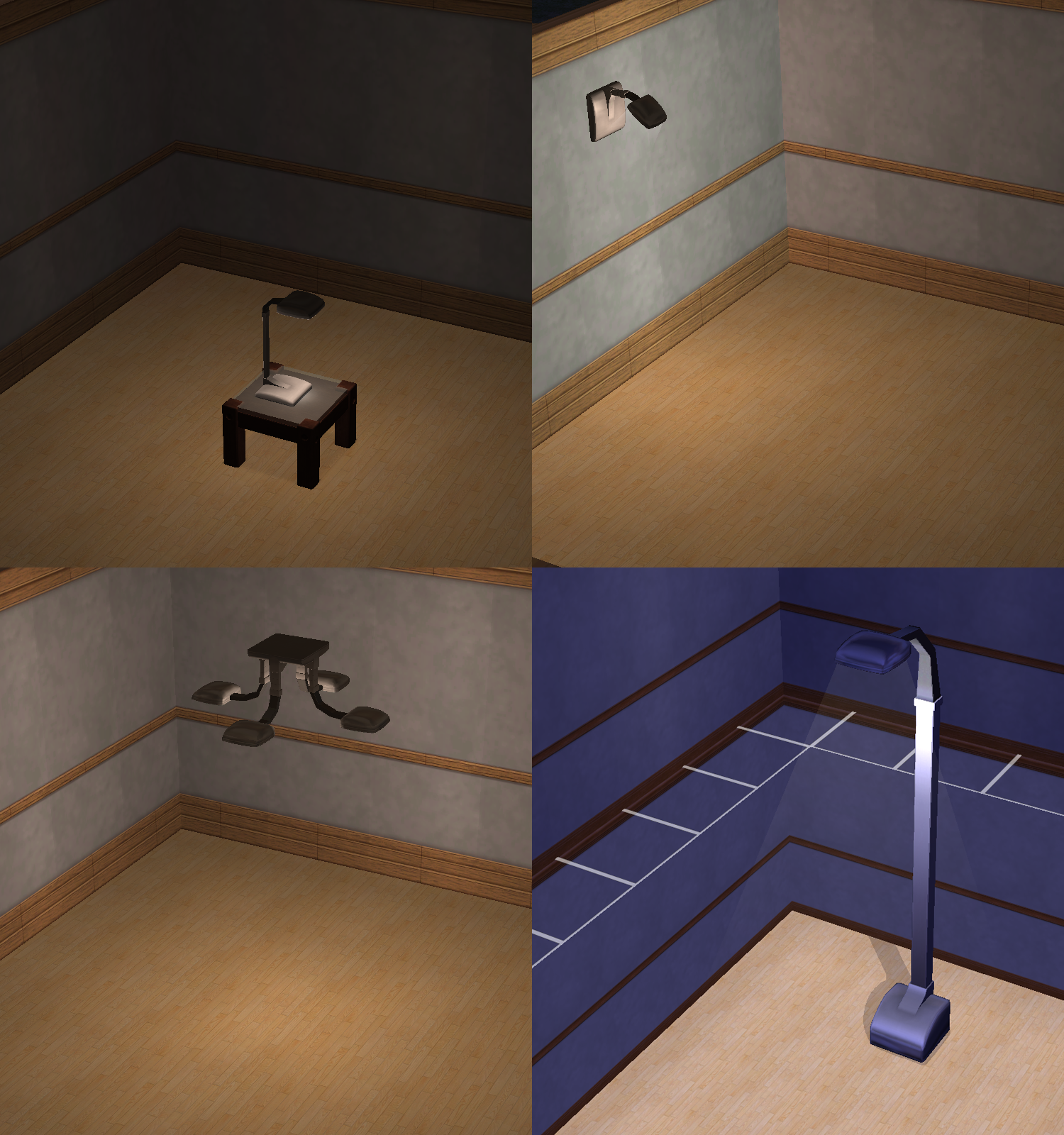 Mod The Sims - Jock Lights - Completer Set