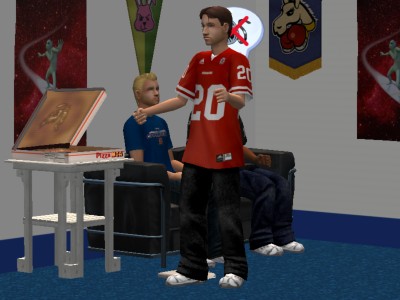 Mod The Sims - Requested Nebraska Huskers Jersey - Teen, YA & adult male