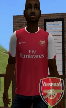 Mod The Sims - English Premiership Shirts - Part 1 (Arsenal, Villa ...