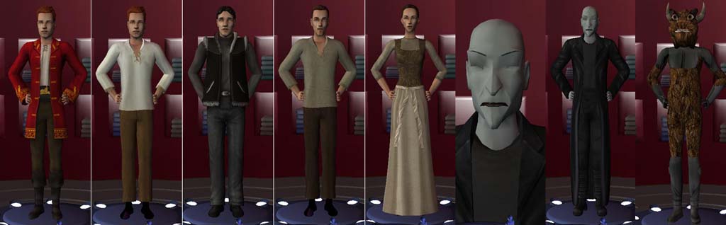 Mod The Sims - Wheel of time characters - Collection 1