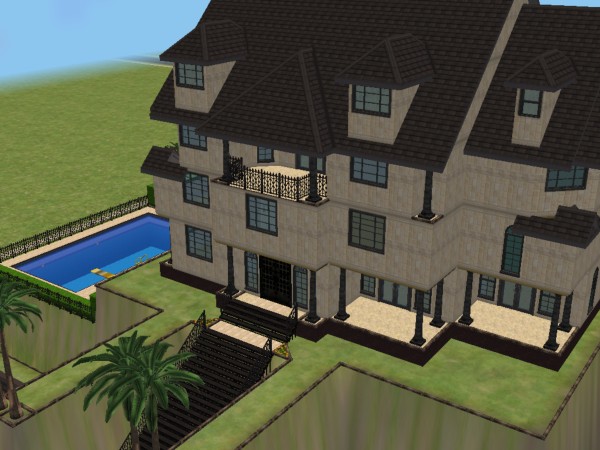 Mod The Sims - Column House with Rancho