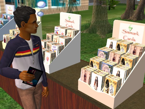 Mod The Sims - Greeting Cards~ Maxis Countertop Game Display