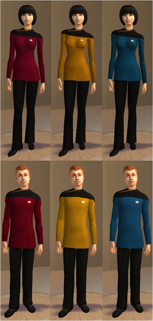 starfleet dress uniform tng