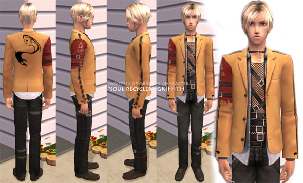 Mod The Sims - Griffith - my original character