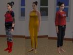 Mod The Sims - Fat young adult clothing