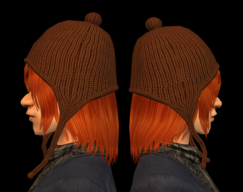 Mod The Sims - Winter Hat (default + custom)