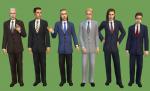 Mod The Sims - BaseGame Suits - default replacement