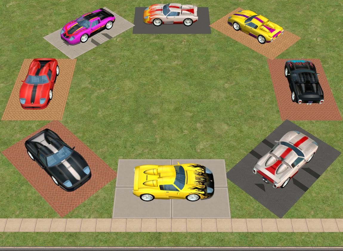 Mod The Sims - Rotatable Driveways
