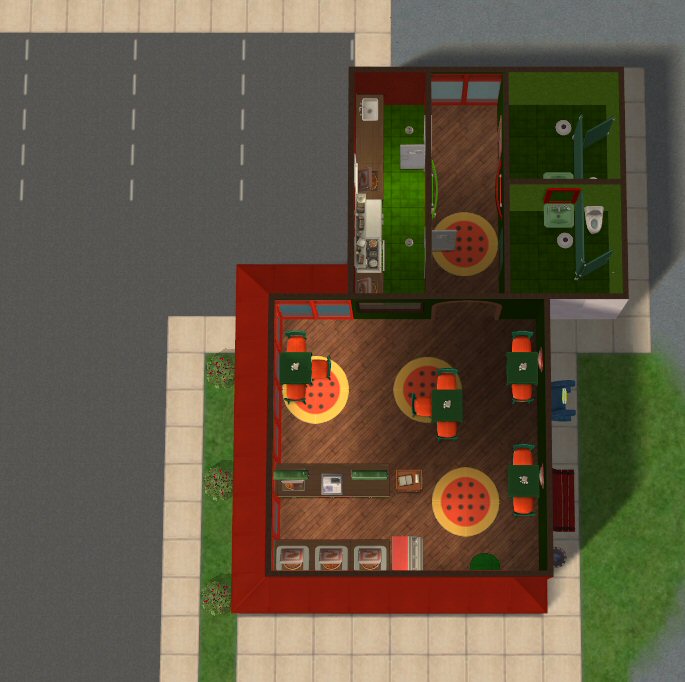 Mod The Sims - Pizza Restaurant