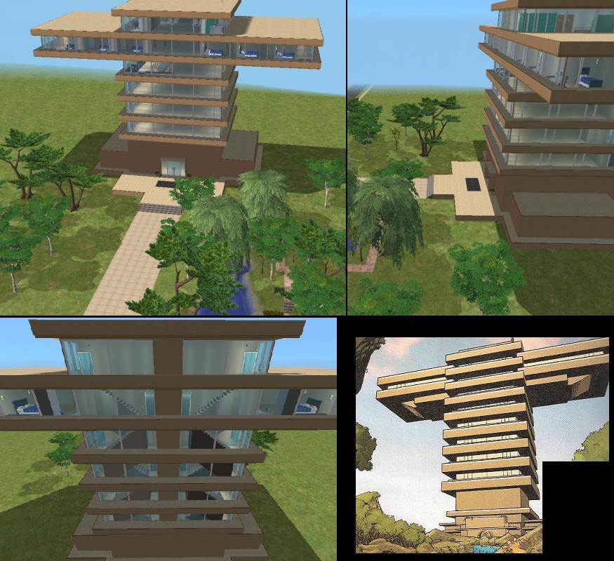 Mod The Sims - Titans Tower (Series III) - requires Uni, NL, OFB