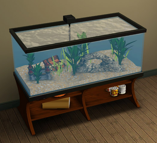 Mod The Sims - TS2>TS3 Aquabox Five-Gallon Aquarium Conversion