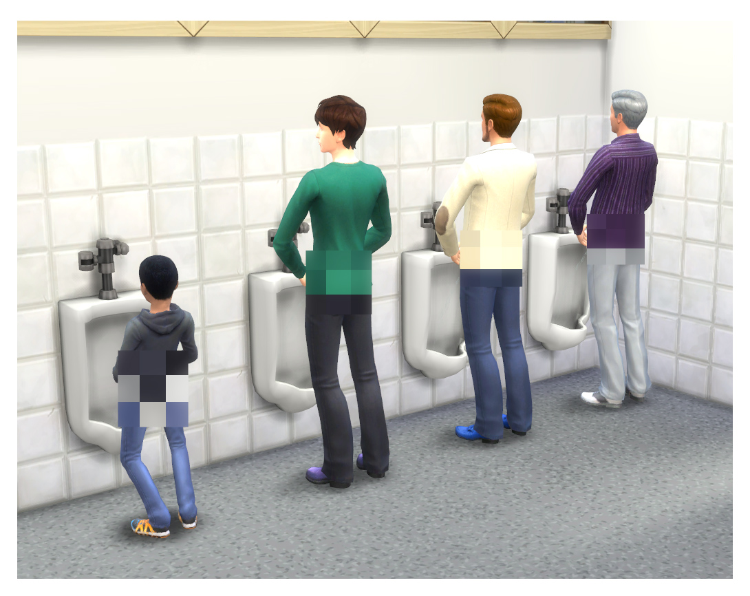 Mod The Sims - Male Urinal