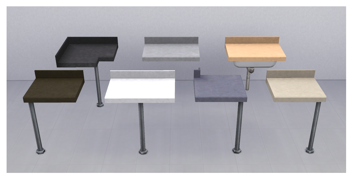 Mod The Sims - Cloud Nine Floating Counter