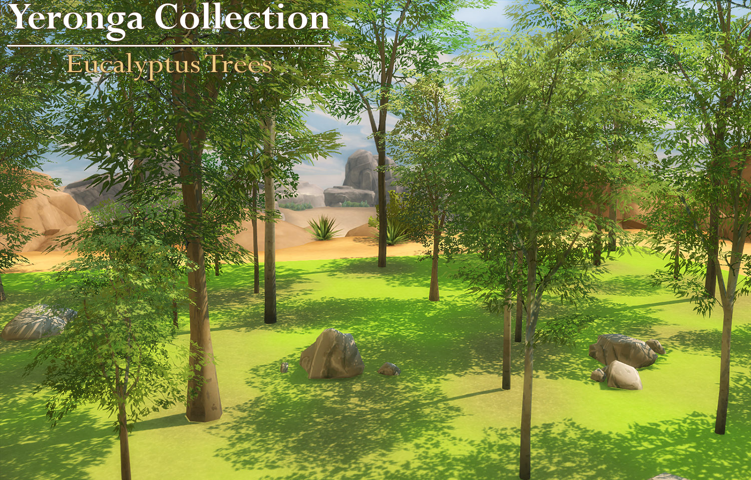 Mod The Sims - Eucalyptus Trees (Yeronga Collection)