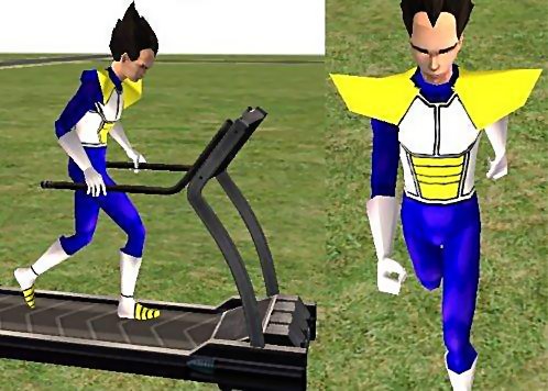 Mod The Sims - Saiyan Armor w/ Shoulder pads