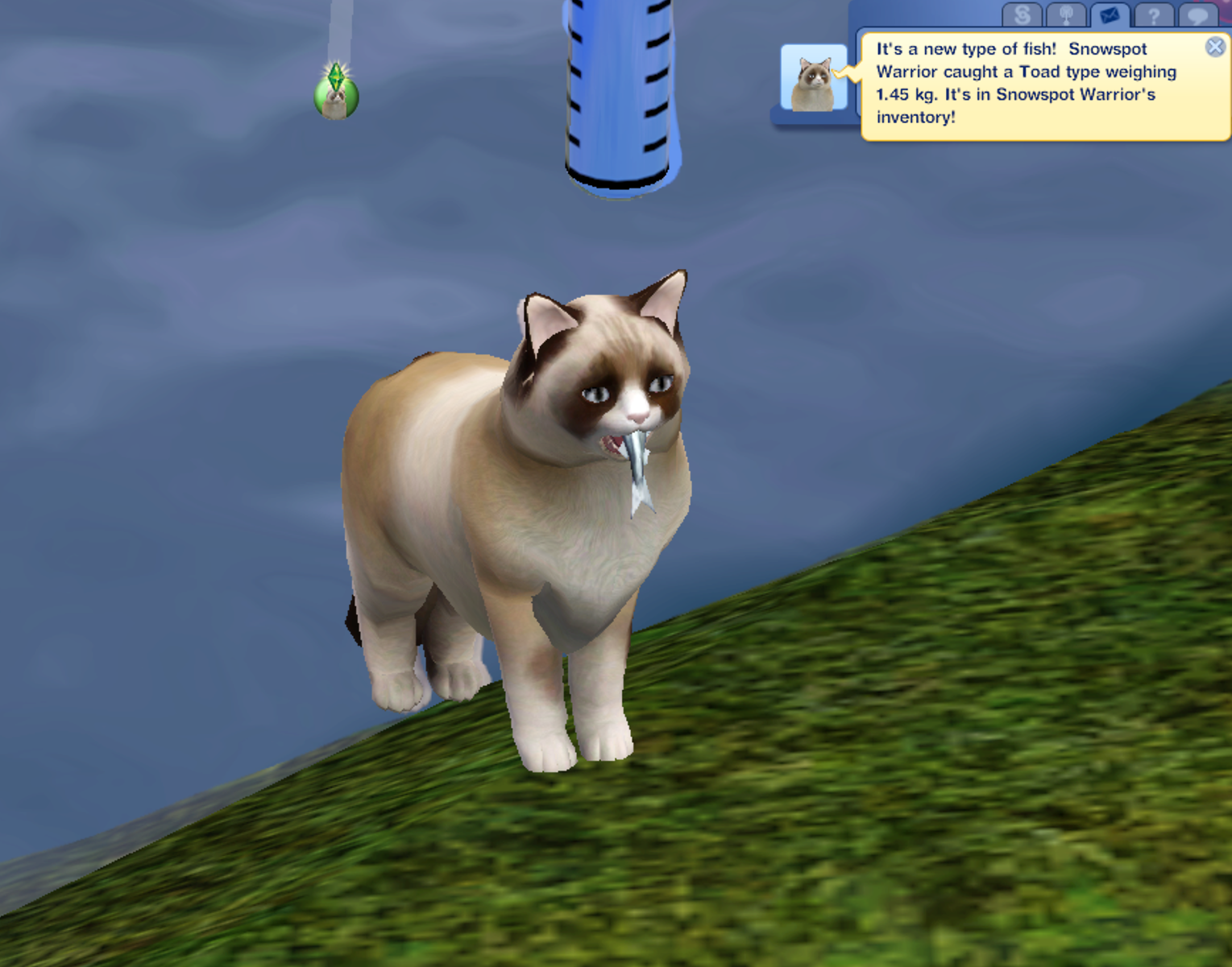 how to cook fish you caught sims 4