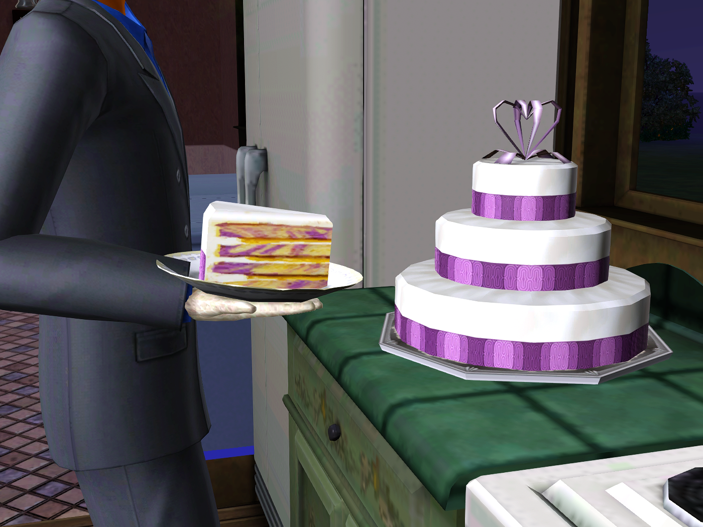 how to bake birthday cake sims 4
