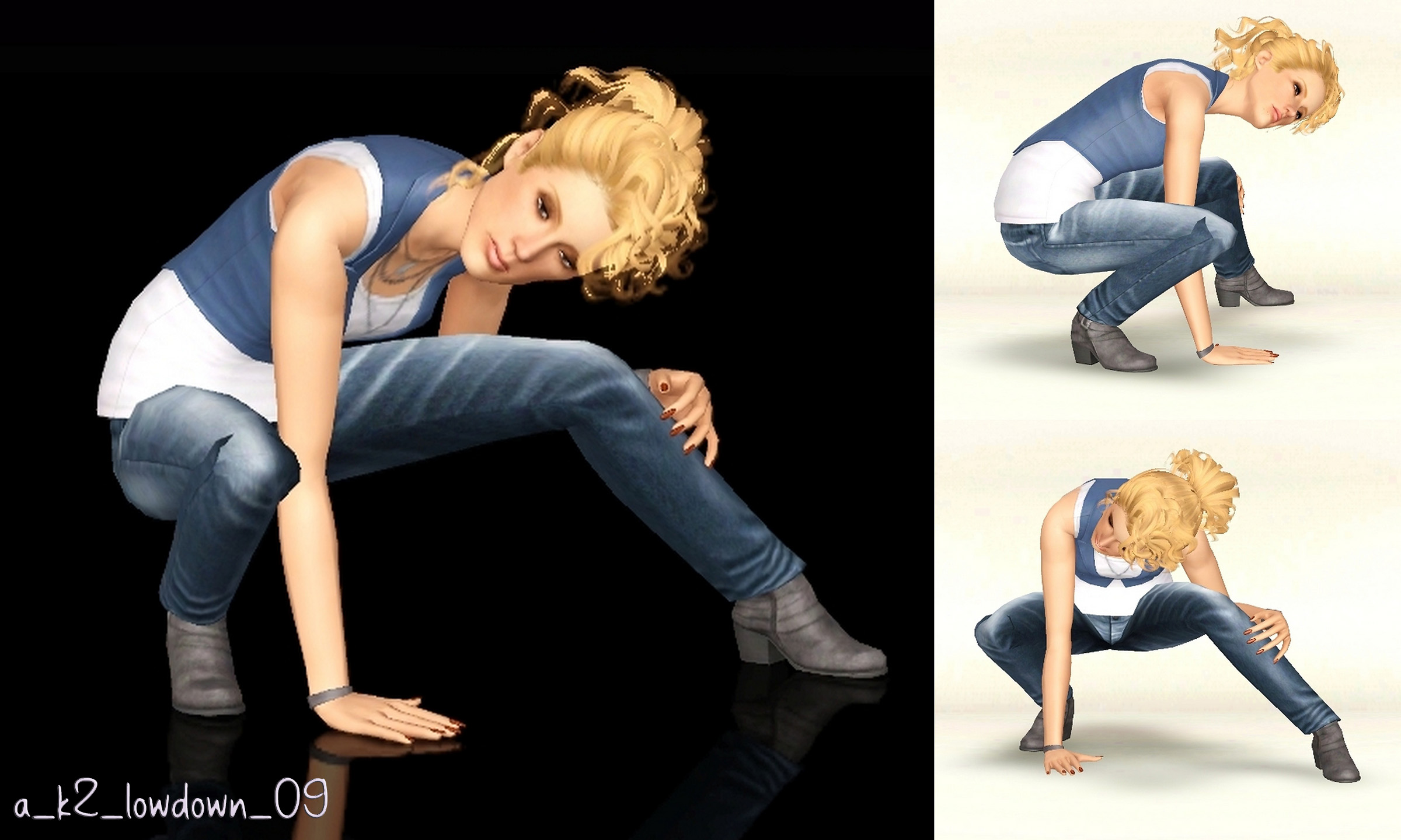Mod The Sims - Low Down - Modeling Poses