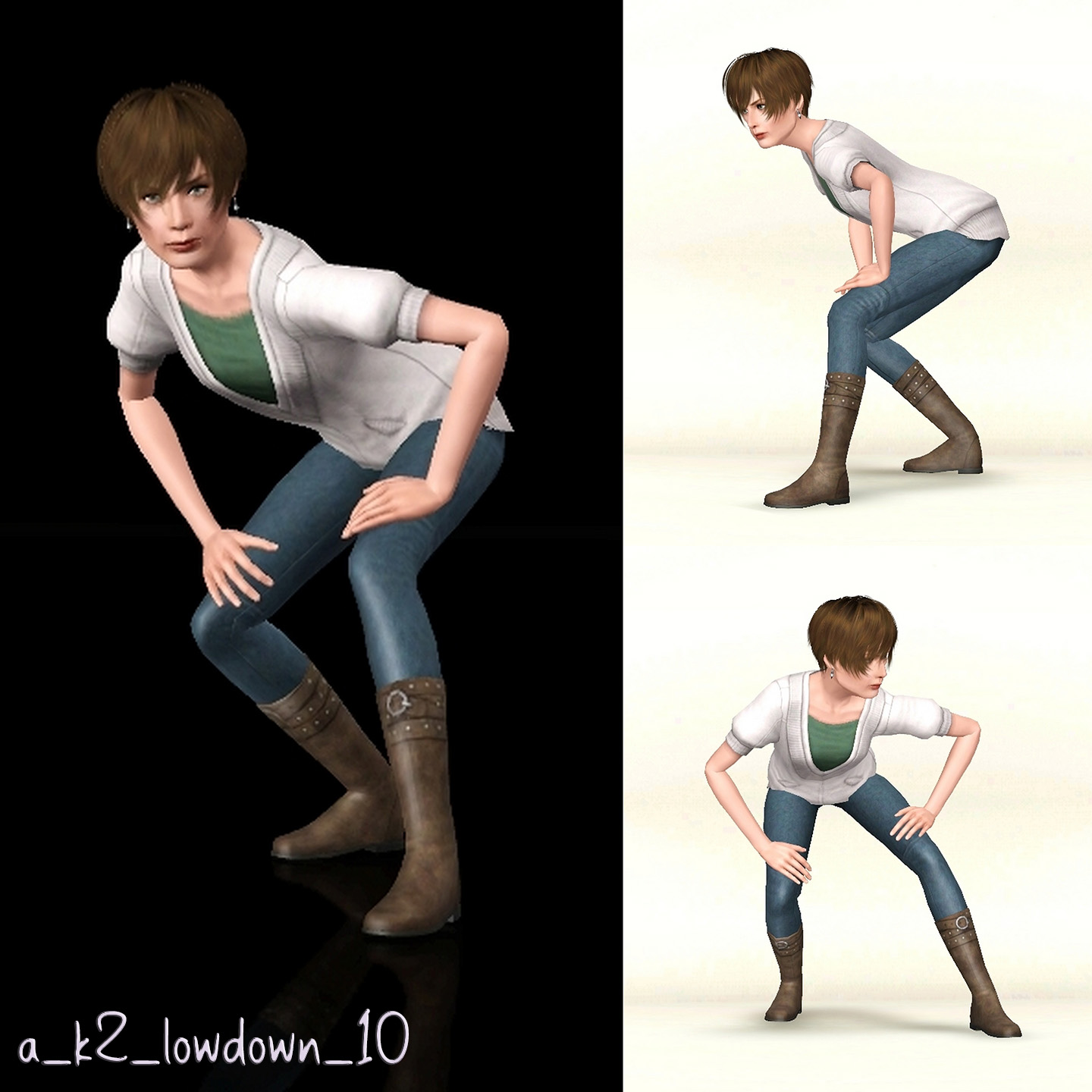 Mod The Sims - Low Down - Modeling Poses