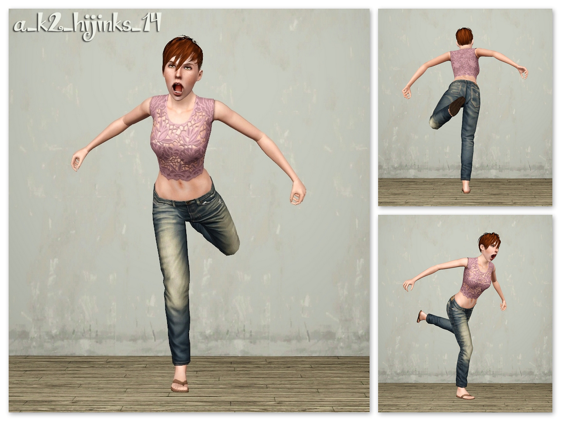 Mod The Sims - Hijinks - Poses for Silliness