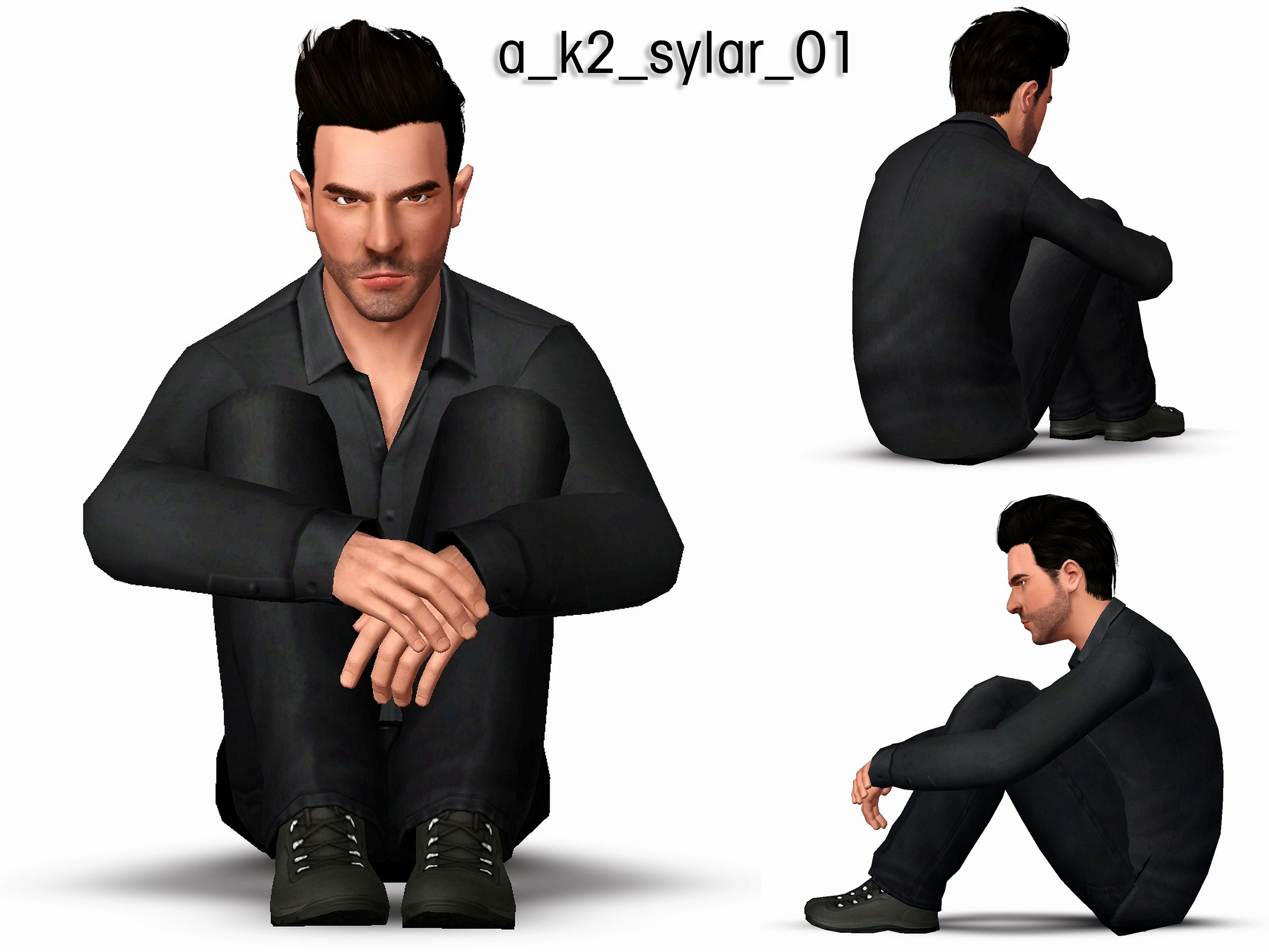 Mod The Sims - Sylar - Heroes inspired poses