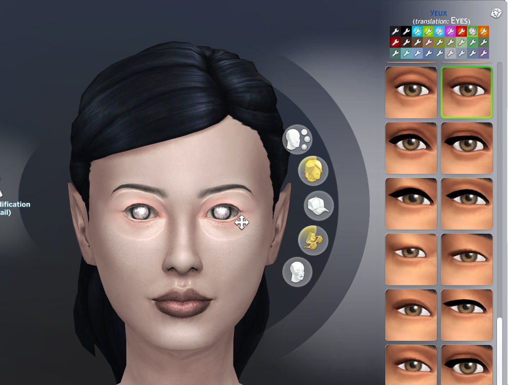 Mod The Sims - Vampire Expressive Eyes - DEFAULT REPLACER