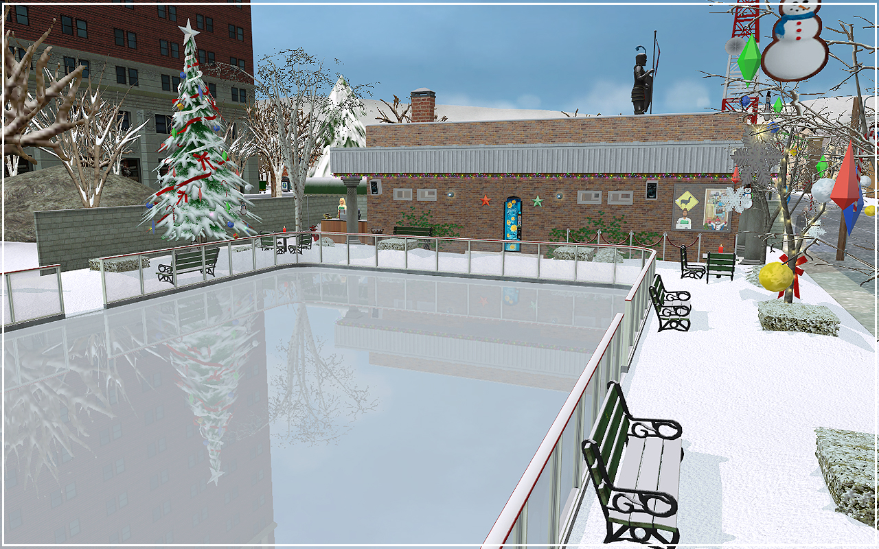Mod The Sims - Downtown Ice Rink