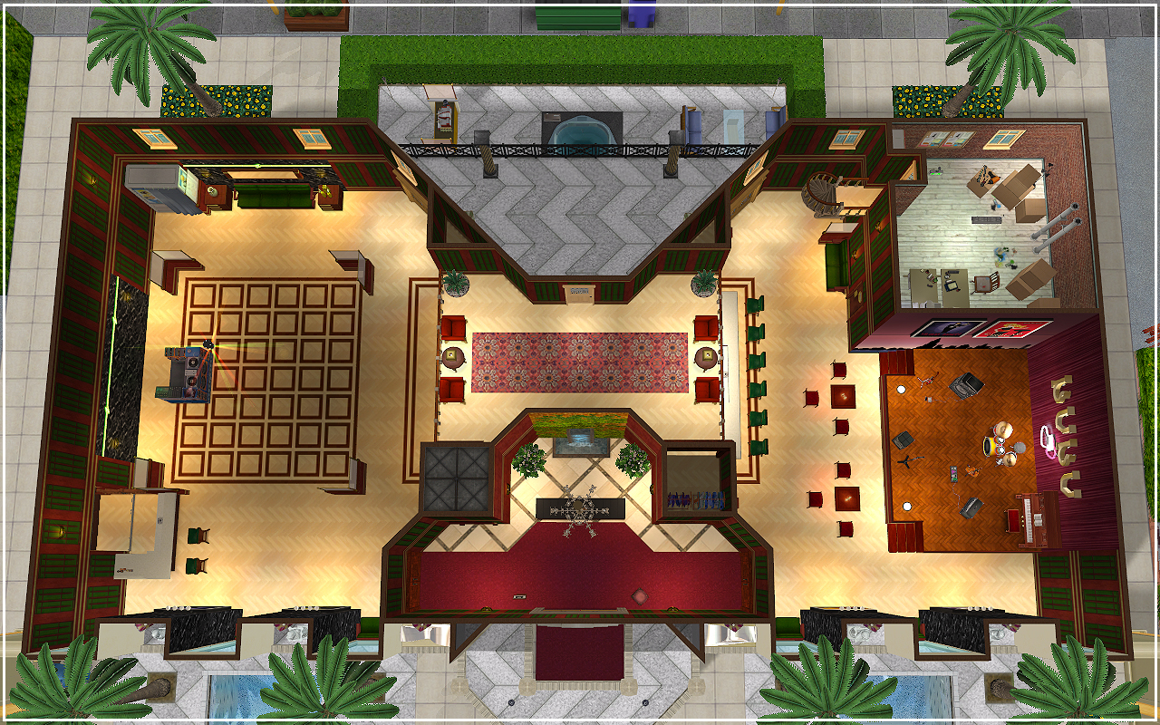 Mod The Sims - LuLu Lounge - Maxis Remodel