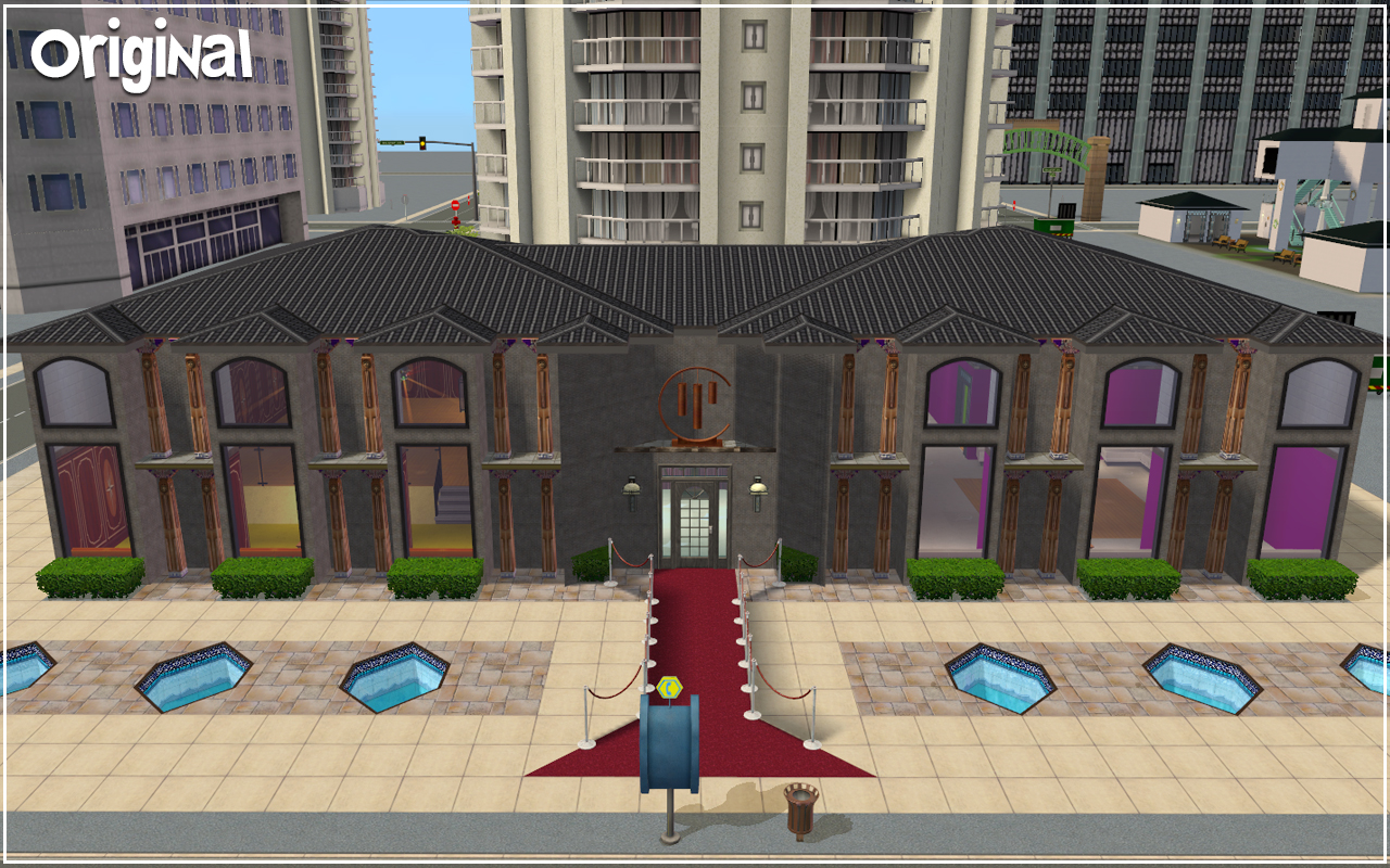 Mod The Sims - LuLu Lounge - Maxis Remodel