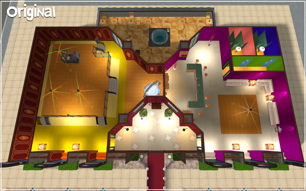 Mod The Sims - LuLu Lounge - Maxis Remodel