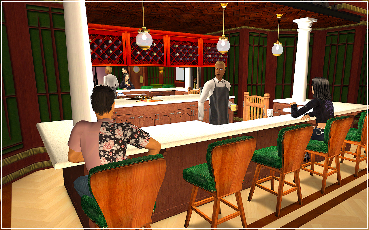 Mod The Sims - LuLu Lounge - Maxis Remodel
