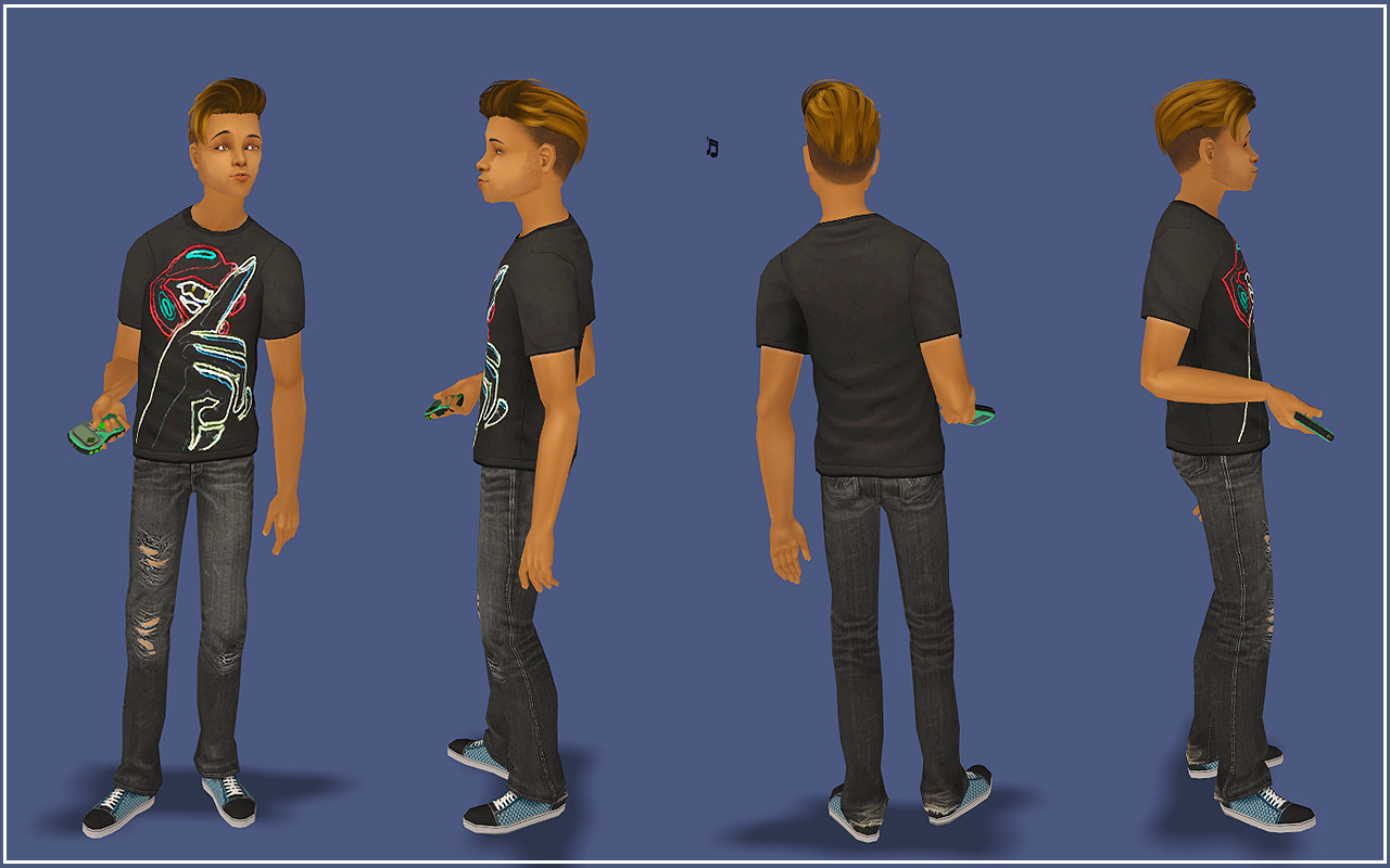 Mod The Sims - TM Graphic Tee Default Replacement