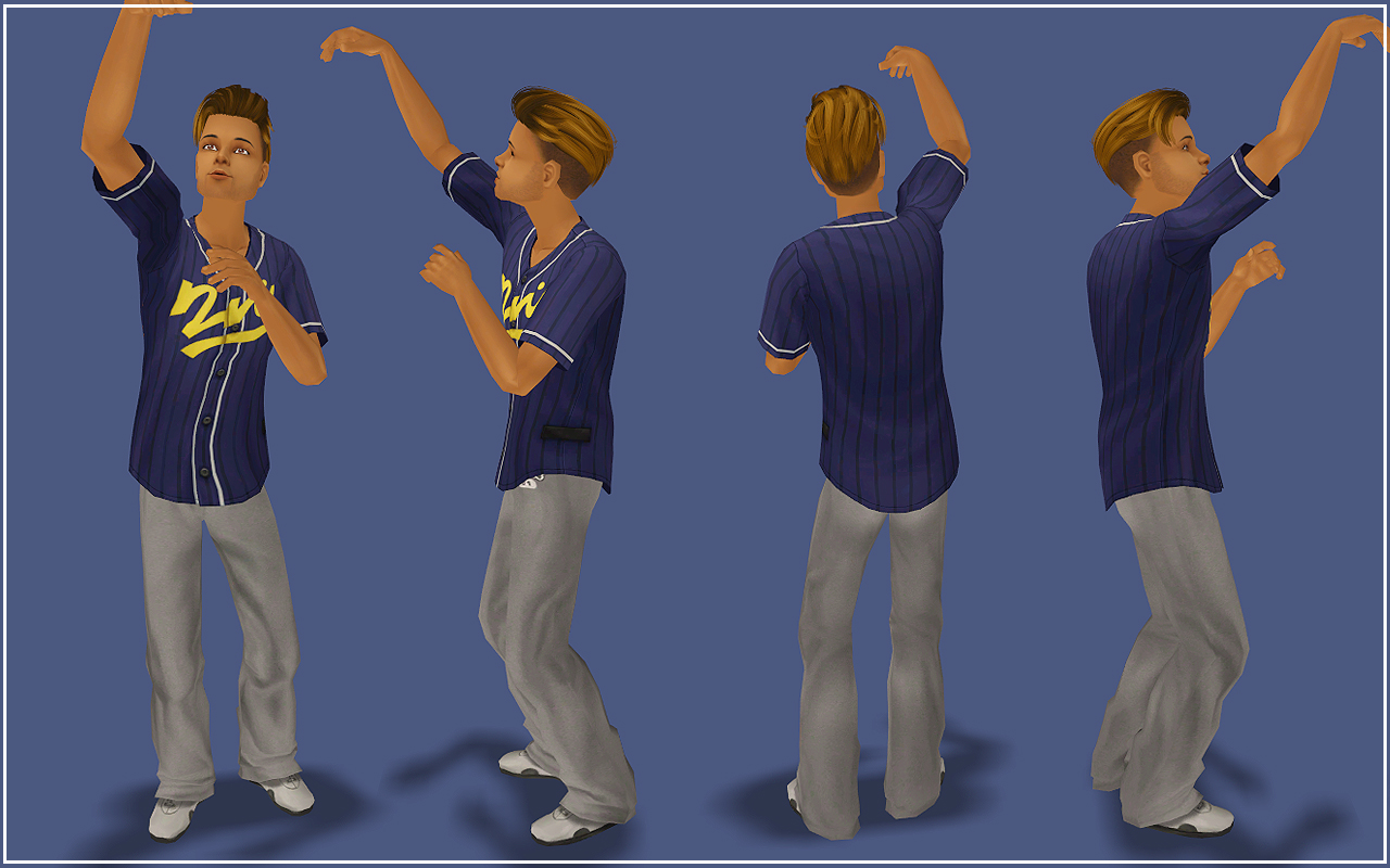 Mod The Sims - TM Hip Hop Baggy Default Replacement