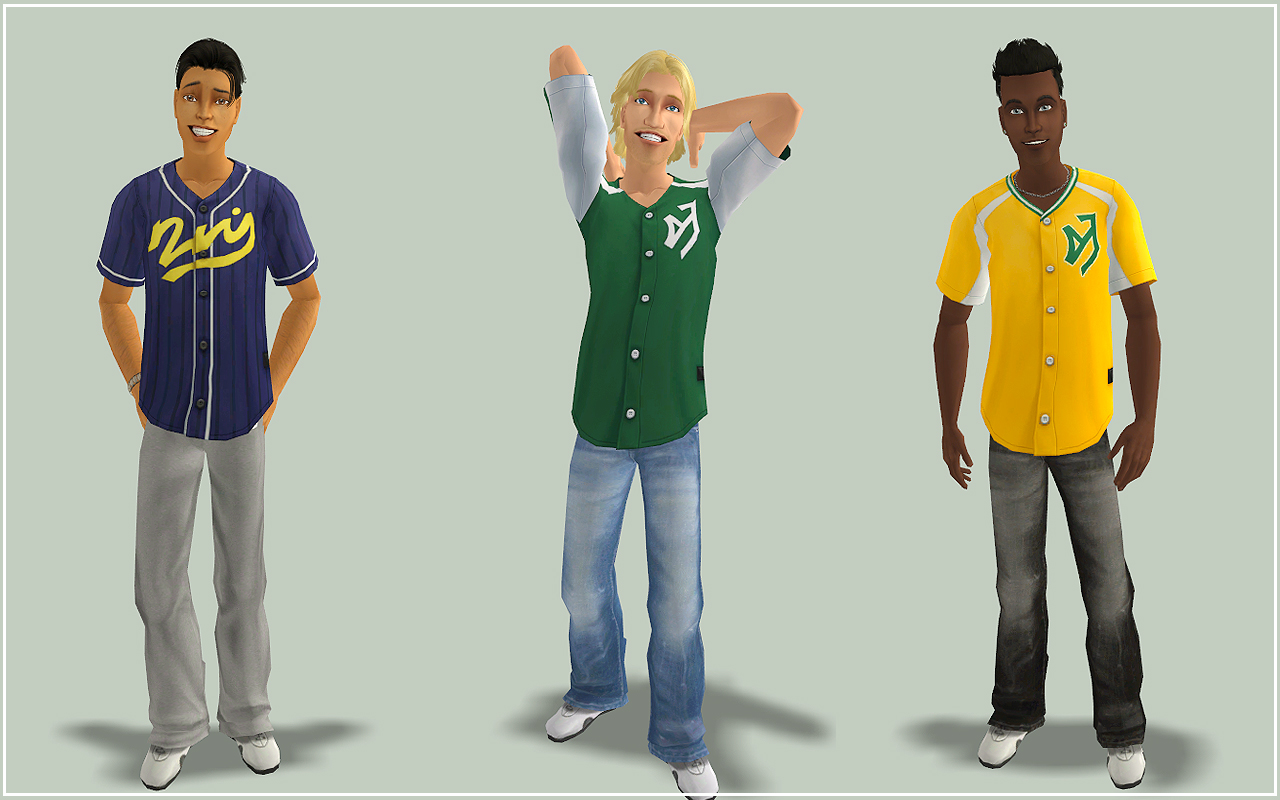 Mod The Sims - YM Hip Hop Baggy Default Replacement and Non-Defaults
