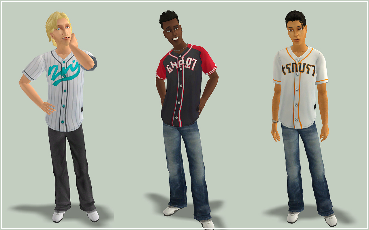 Mod The Sims - YM Hip Hop Baggy Default Replacement and Non-Defaults