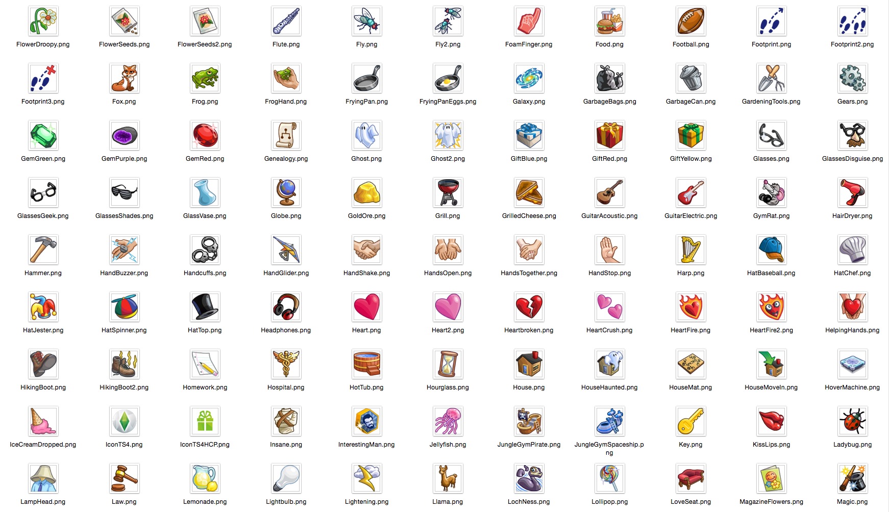 Mod The Sims - The Sims 4 Ultimate Game Icon Pack