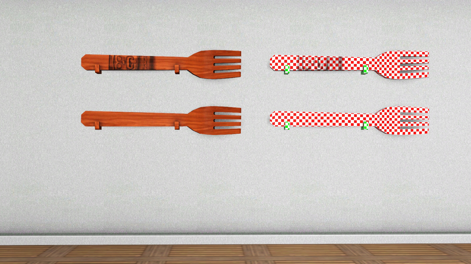 Mod The Sims - 4to3 Island Living "Masarap ang Spoon and Fork" + variations