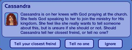 Mod The Sims - Pastor Career For Adults