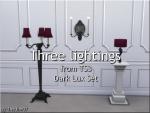 Mod The Sims - Three Lightings from TS3 Dark Lux Set