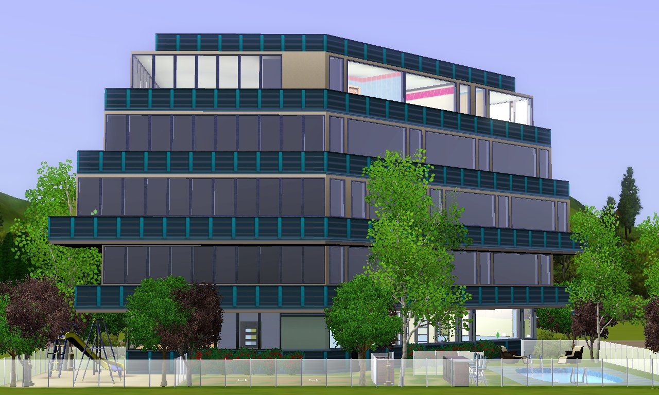 Mod The Sims - Blue Crisalide Apartment