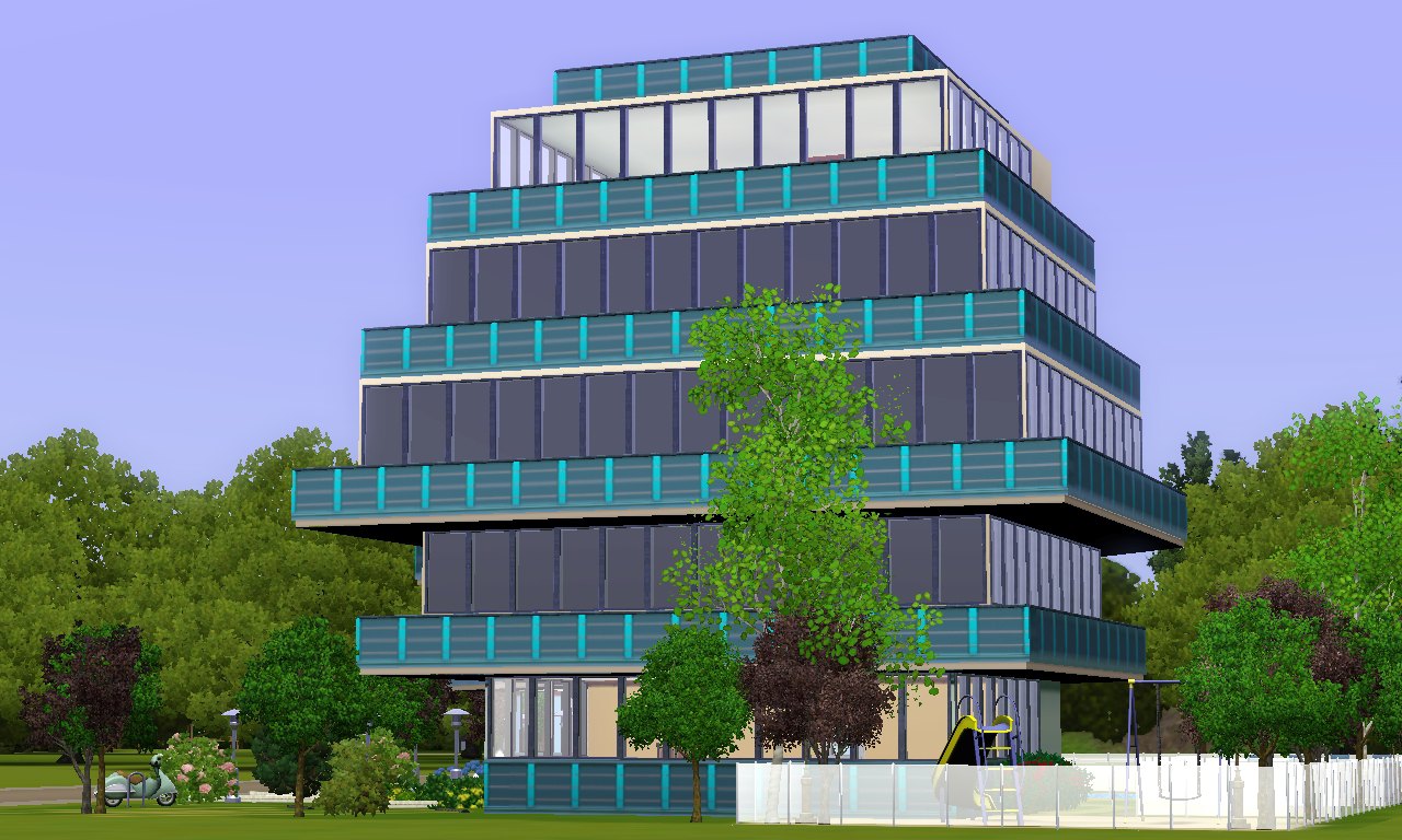 Mod The Sims - Blue Crisalide Apartment