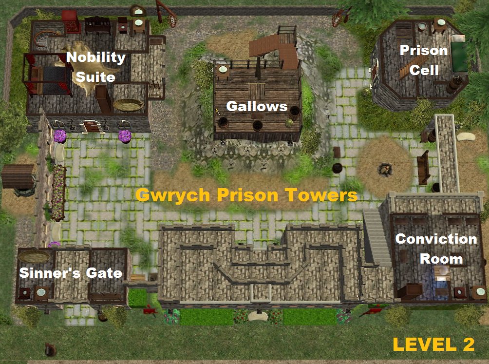medieval prison layout