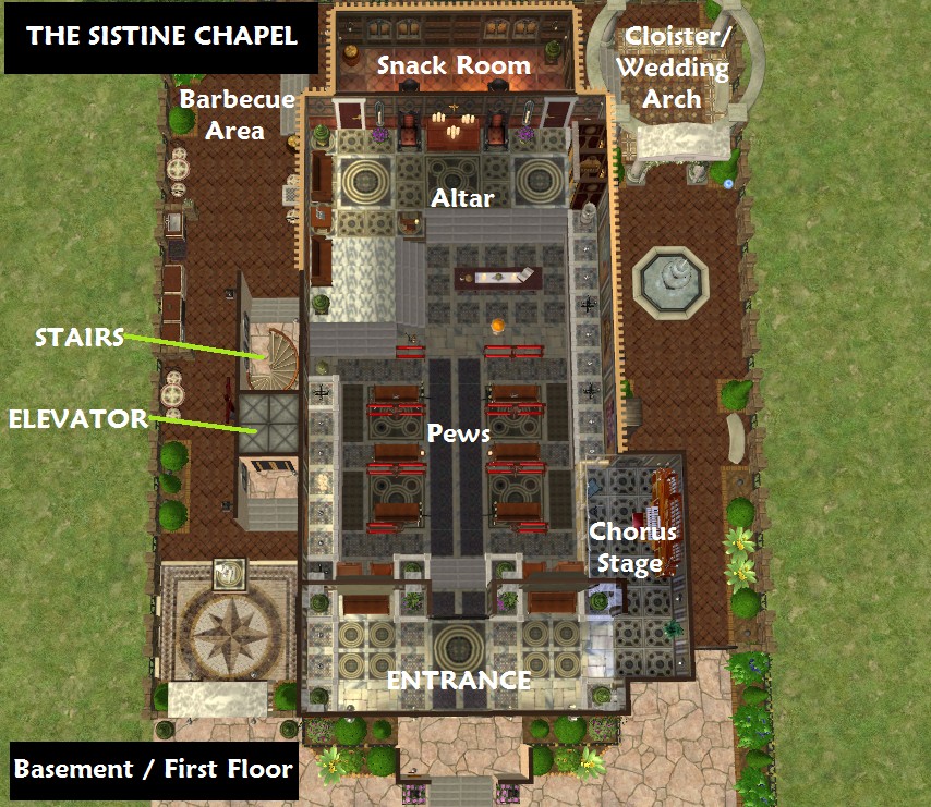 sistine chapel basement