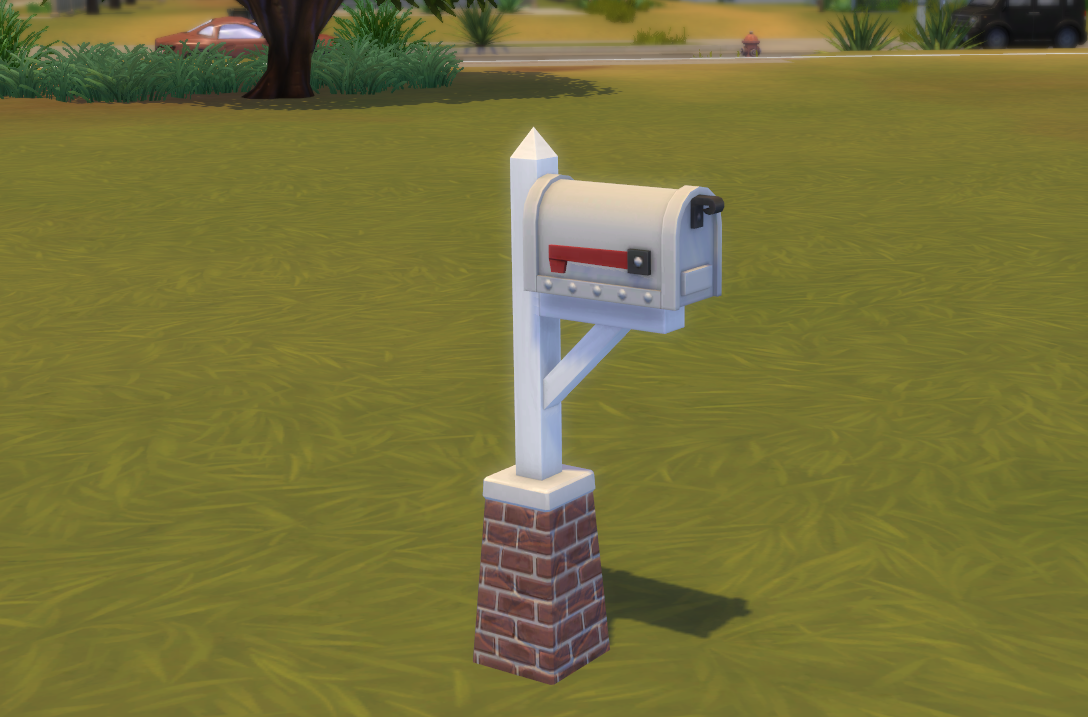 Mod The Sims - Get Famous Mailbox - Seasons Mailbox Recolours