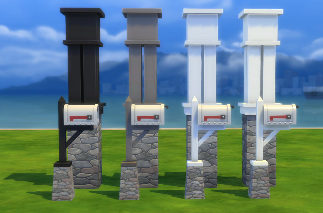 Mod The Sims - Growing Together Mailbox - Seasons Mailbox Recolours ...