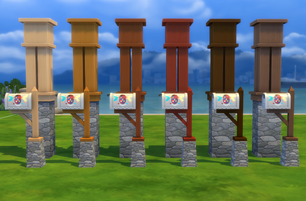 Mod The Sims - Growing Together Mailbox - Seasons Mailbox Recolours ...