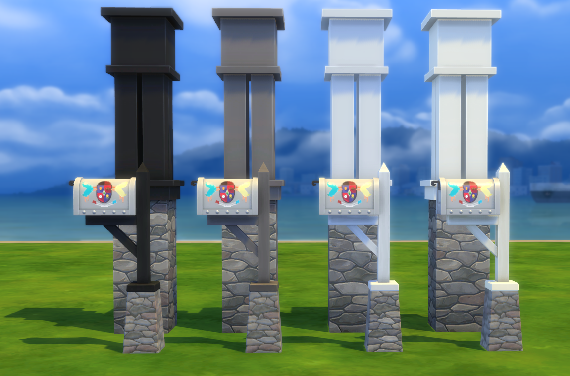 Mod The Sims - Growing Together Mailbox - Seasons Mailbox Recolours ...