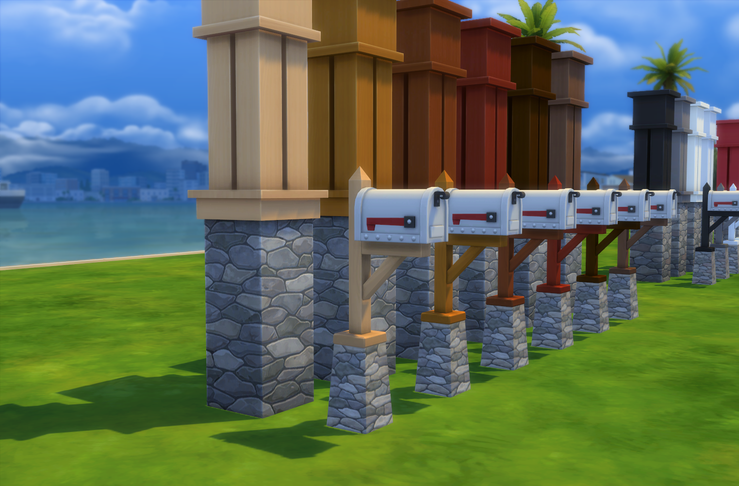 Mod The Sims - Growing Together Mailbox - Seasons Mailbox Recolours ...