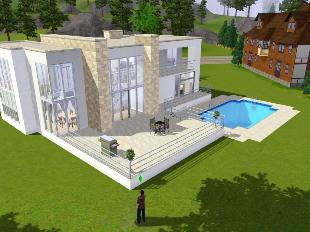 Mod The Sims - A Study in Modern Architecture