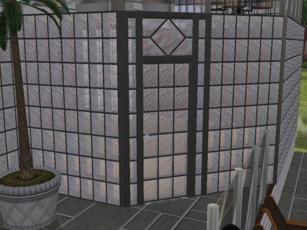 Mod The Sims - Glass Block Wall - Set